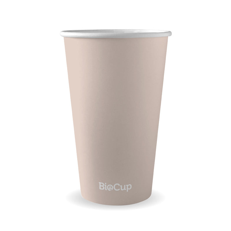 BioPak 510ml / 16oz (90mm) Aqueous Single Wall BioCup – Paper Lane ...